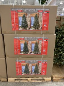 Costco Artificial Christmas Tree, 7.5' Pre-Lit Tree - Costco Fan