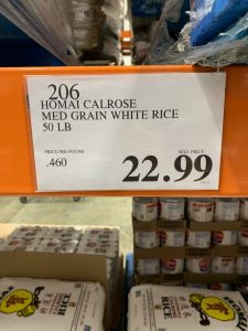 Costco Calrose Rice, Homai Medium Grain White Rice - Costco Fan