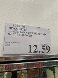 Costco Brazi Bites, Brazilian Cheese Bread, 62 Count 36 Oz - Costco Fan