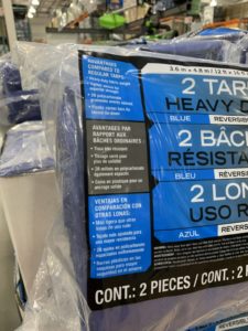 Costco Tarps, Heavy Duty 12' x 16' Reversible 2 Pack - Costco Fan