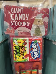 Costco Giant Christmas Stocking, 2.86 Pounds