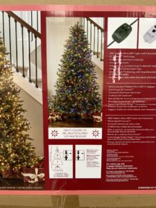 Costco Christmas Trees, 7.5' and 9' Micro-LED, 2022