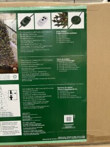Costco Christmas Trees, 7.5' and 9' Micro-LED, 2022