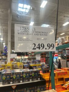 Costco Animated Werewolf, 7' with LCD Eyes - Costco Fan