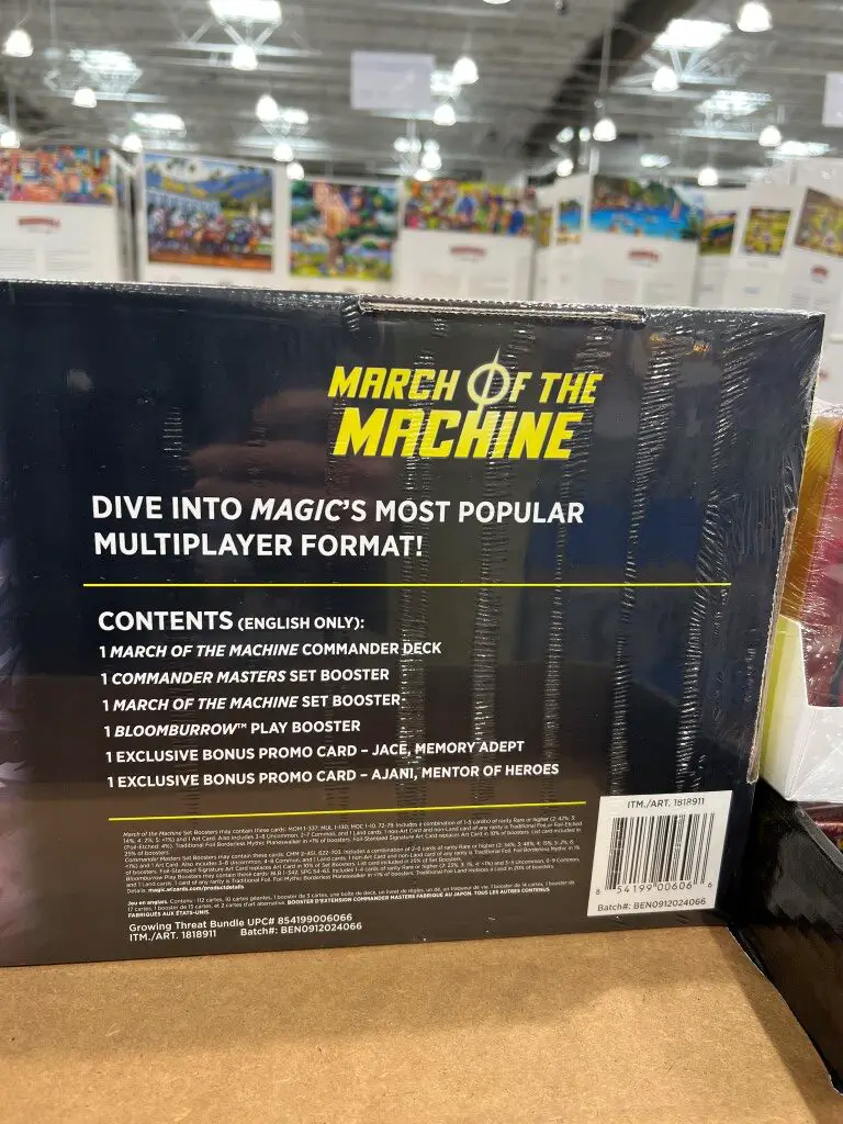 Costco Magic the Gathering March of the Machines Commander Bundle ...