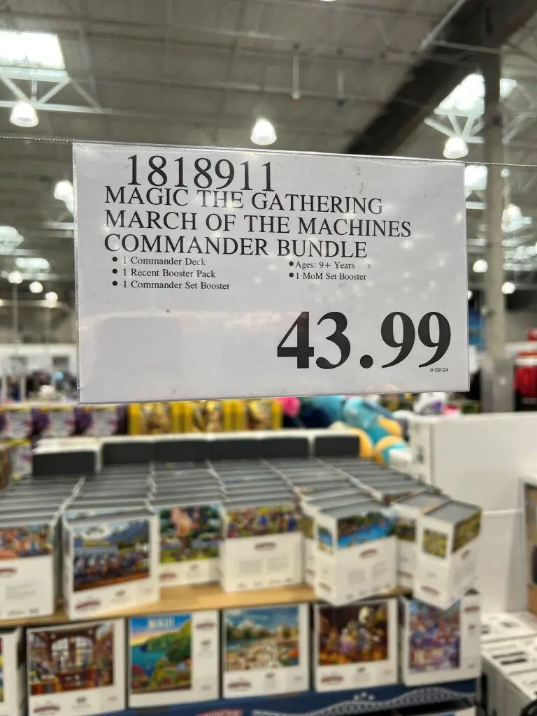 Costco Magic the Gathering March of the Machines Commander Bundle ...
